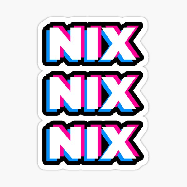 Nix Programming Language Funny Programmer Sticker By Lagginmatrix Redbubble