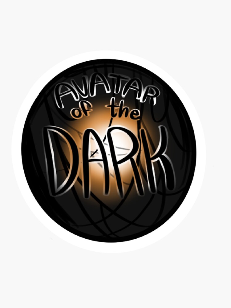 "TMA - Avatar of the Dark" Sticker for Sale by Maddogdrawing | Redbubble