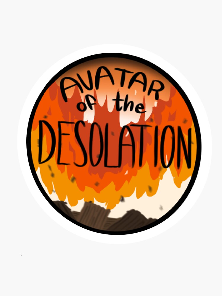 "TMA - Avatar of the Desolation " Sticker by Maddogdrawing | Redbubble
