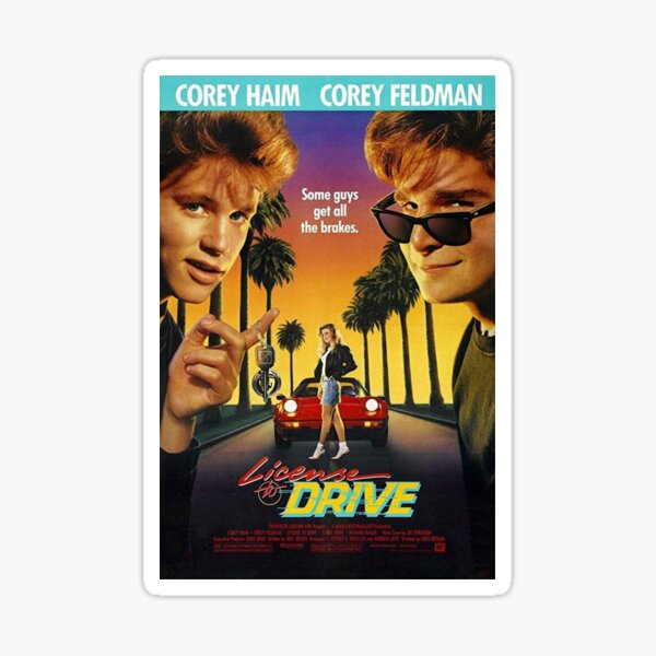 "corey feldman art" Sticker by BeTheLegend | Redbubble