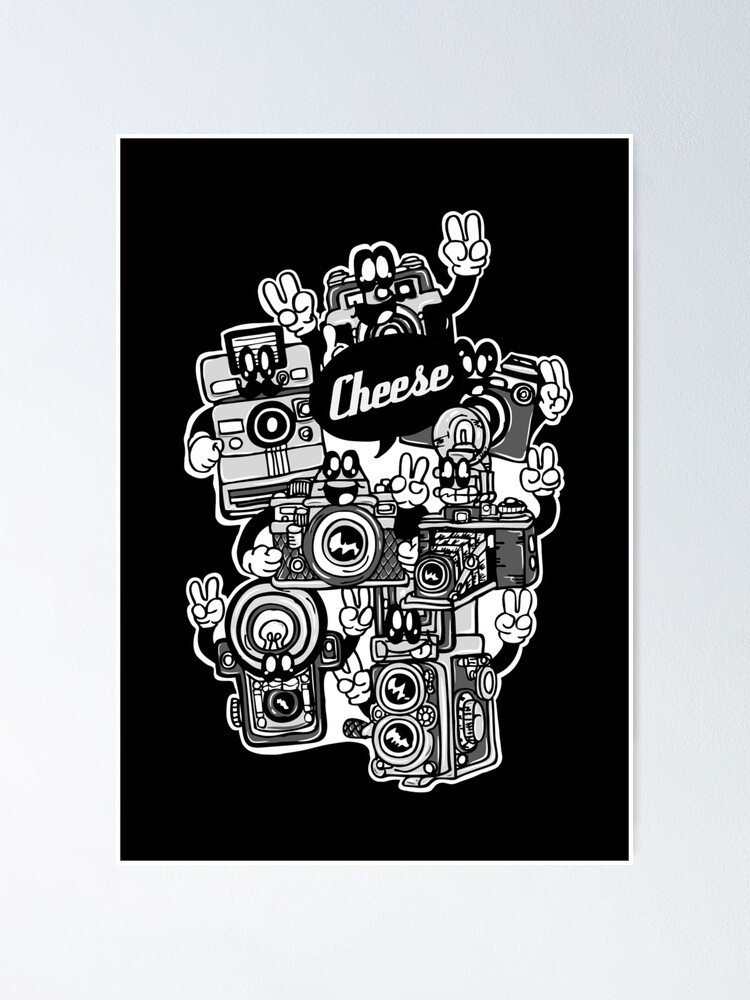 "Cheeky Vintage Camera " Poster by KakenC | Redbubble