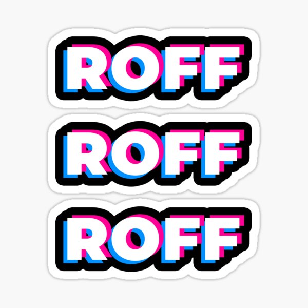 Roff Programming Language Funny Programmer Sticker By Lagginmatrix Redbubble