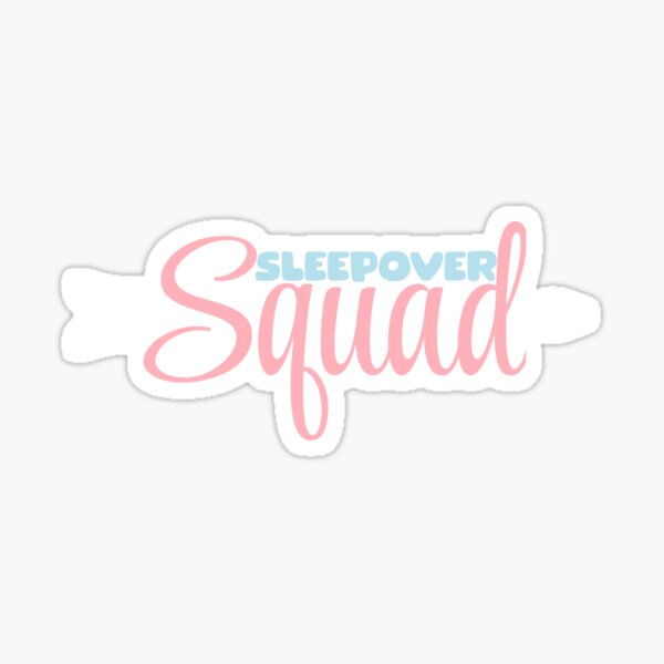 Sleepover Squad Cute Arrow Slumber Party Tee For Girls Night