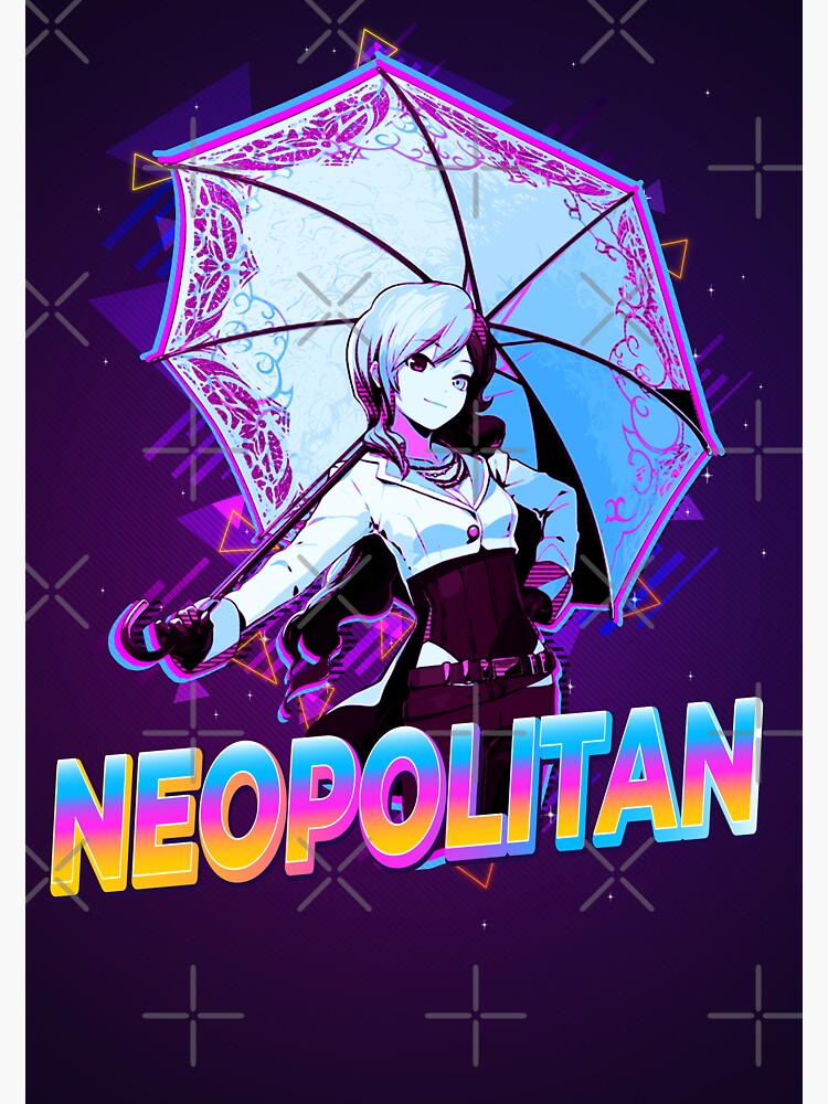 "Neopolitan | Rwby" Sticker by PurpleStudio6 | Redbubble
