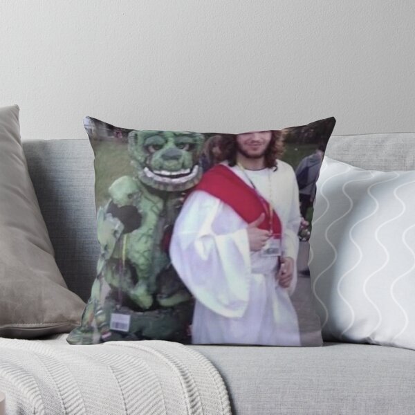"Springtrap and Jesus" Pillow for Sale by C5ts | Redbubble