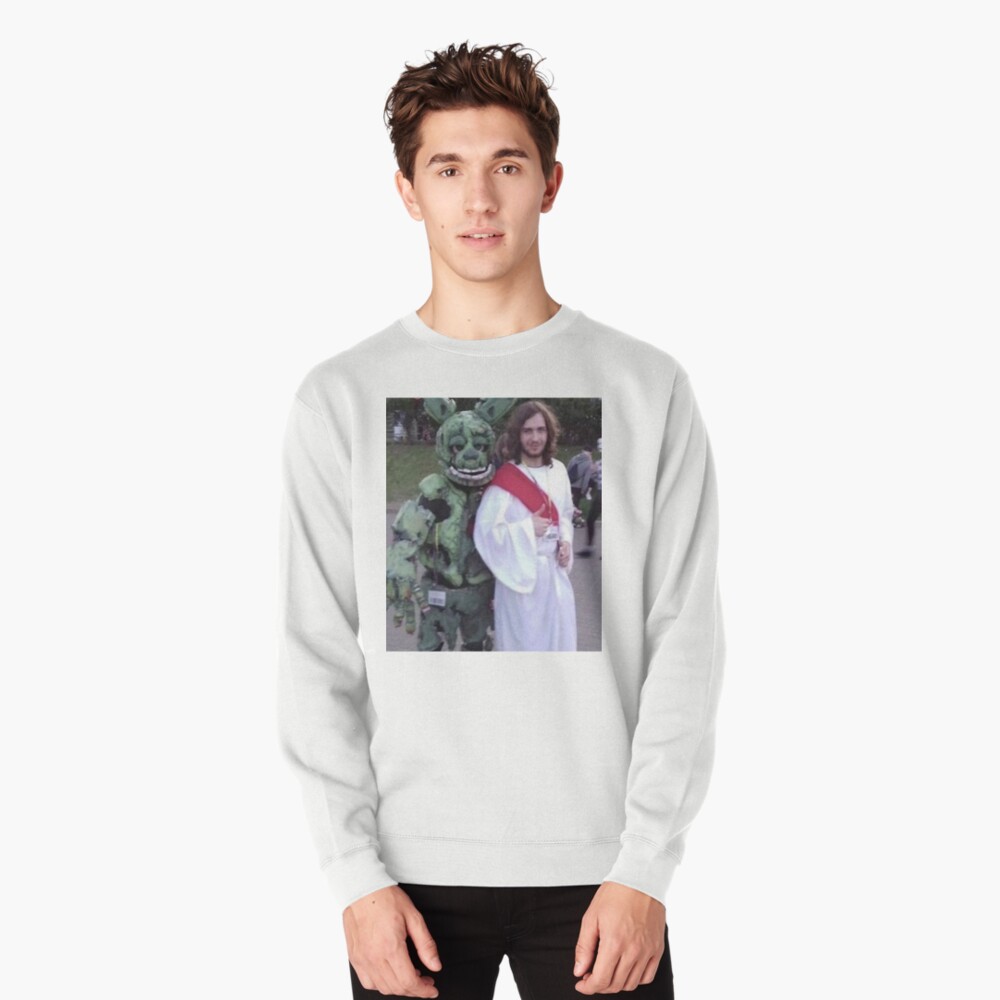 "Springtrap and Jesus" Sticker for Sale by C5ts | Redbubble