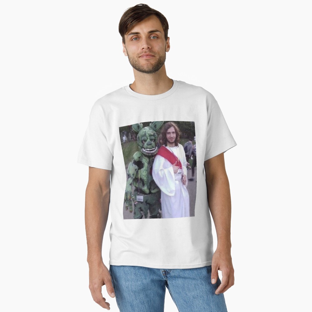 "Springtrap and Jesus" Sticker for Sale by C5ts | Redbubble