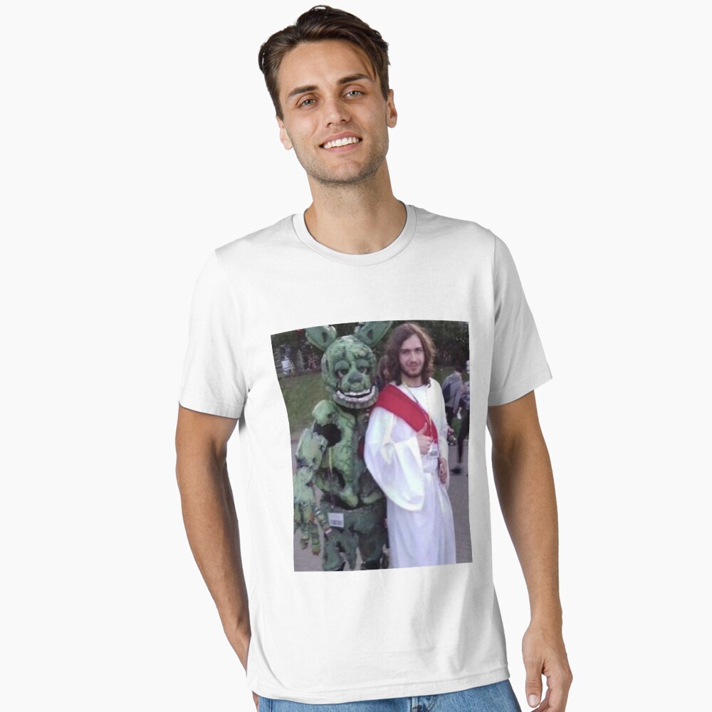 "Springtrap and Jesus" Sticker for Sale by C5ts | Redbubble