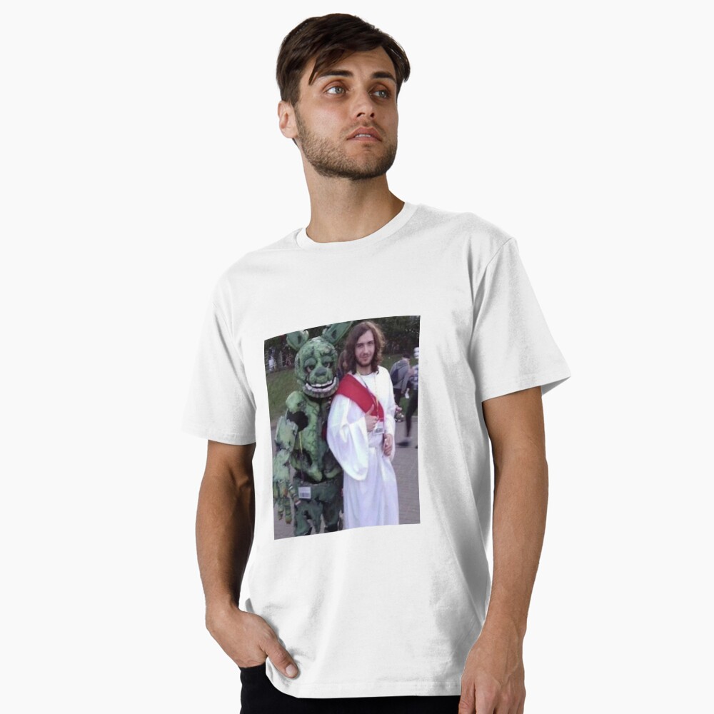 "Springtrap and Jesus" Sticker for Sale by C5ts | Redbubble