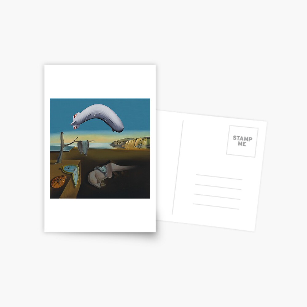 "Salvador Dali’s Persistence of Memory Parody “Persistent Blimp ...