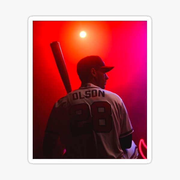 "Matt Olson" Sticker by jassemr | Redbubble