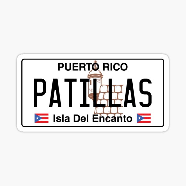 "PR Plate - Patillas" Sticker for Sale by snxworld | Redbubble