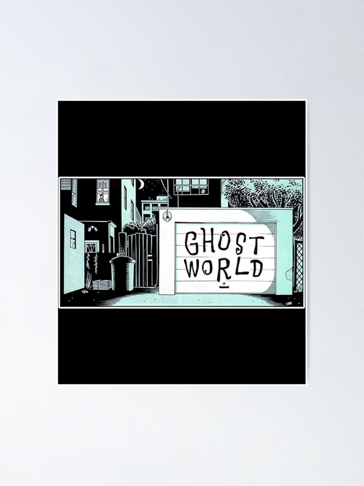 "Ghost World Comic Movie Daniel Clowes Logo Classic T-Shirt" Poster for ...