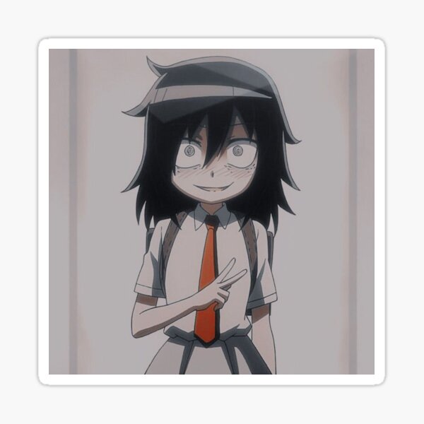 "Watamote" Sticker for Sale by fatima250 | Redbubble