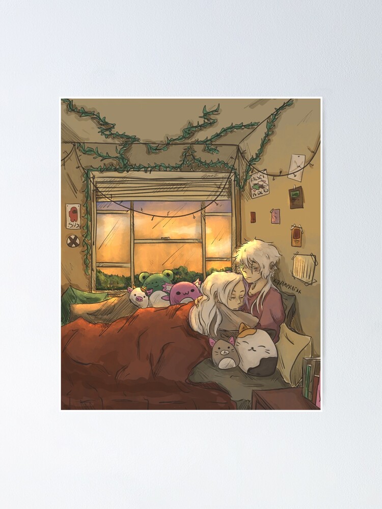 "Sigma and Nikolai Bedroom BSD" Poster by vampratxk | Redbubble