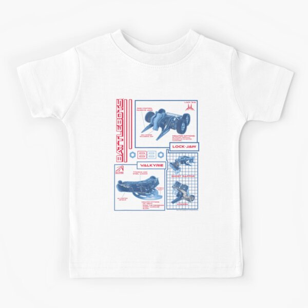 "BattleBots LockJaw Robot Schematics" Kids T-Shirt by icecoconut ...
