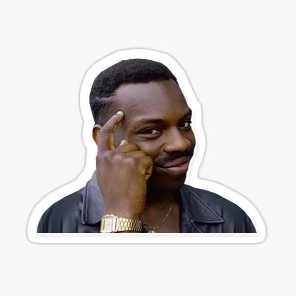 "Be smart meme" Sticker for Sale by MayaHanna | Redbubble