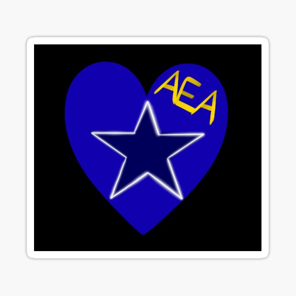 "Kappa Kappa Psi AEA Heart" Sticker by KKPsiIotaLambda | Redbubble