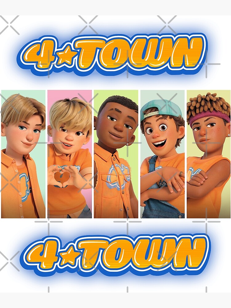 4 Town From Turning Red Premium Matte Vertical Poster