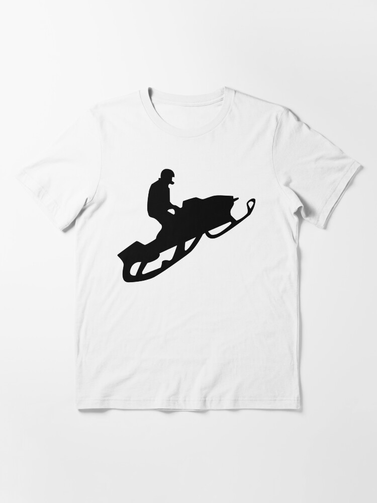 "snowmobile silhouettes" T-shirt for Sale by asyrum | Redbubble ...