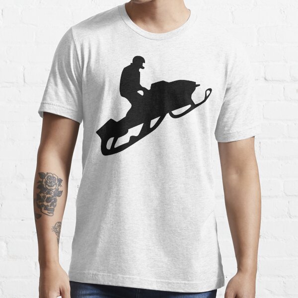 "snowmobile silhouettes" T-shirt for Sale by asyrum | Redbubble ...