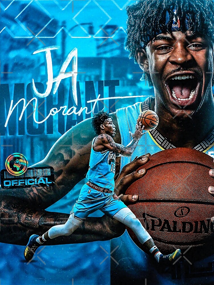 "Ja Morant #12 Human Fly" Poster for Sale by Slam Hooper | Redbubble