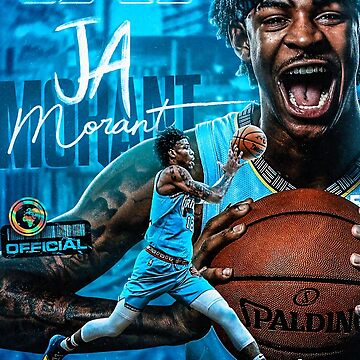 "Ja Morant #12 Human Fly" Poster for Sale by Slam Hooper | Redbubble