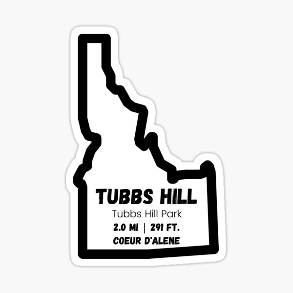 "Tubbs Hill Idaho State Design- Tubbs Hill Park, Idaho Hiking/Trail ...