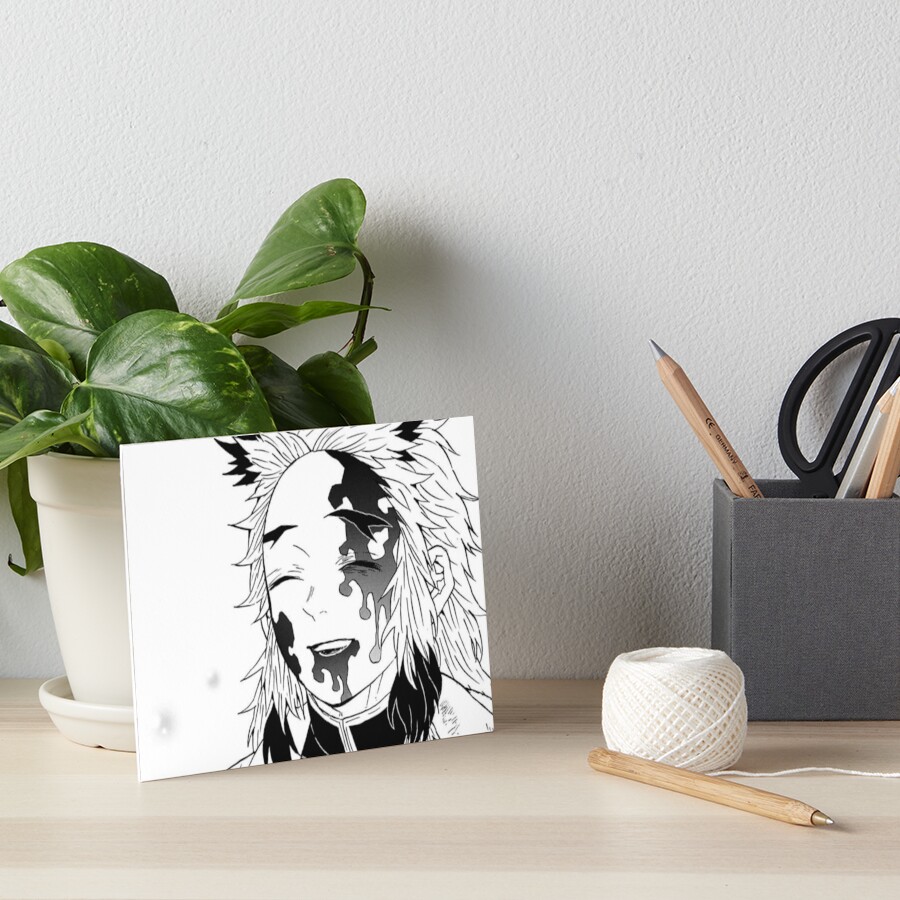 "Kyojuro Rengoku Smiling Iconic Manga Panel Demon Slayer Kimetsu No ...