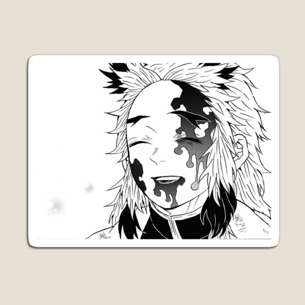 "Kyojuro Rengoku Smiling Iconic Manga Panel Demon Slayer Kimetsu No ...