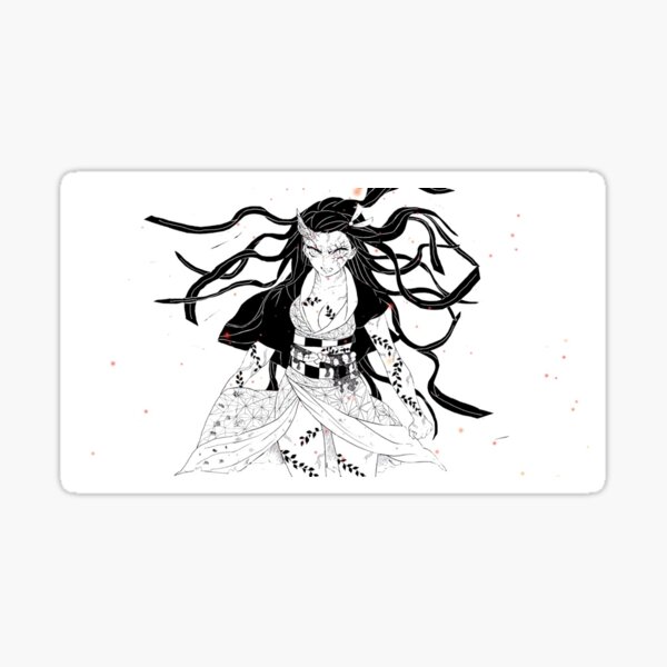 "Nezuko Kamado Demon Form Iconic Manga Panel Demon Slayer Kimetsu No ...
