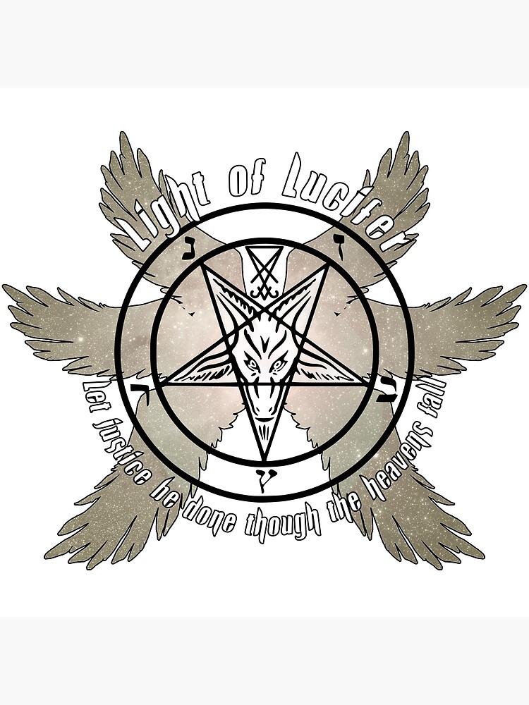 "Light of Lucifer" Poster for Sale by TheColorofRain | Redbubble