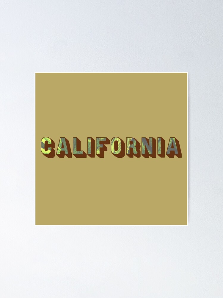 "California Weed Leaves Shadow Text - Marijuana/Pot/420/Cannabis for ...