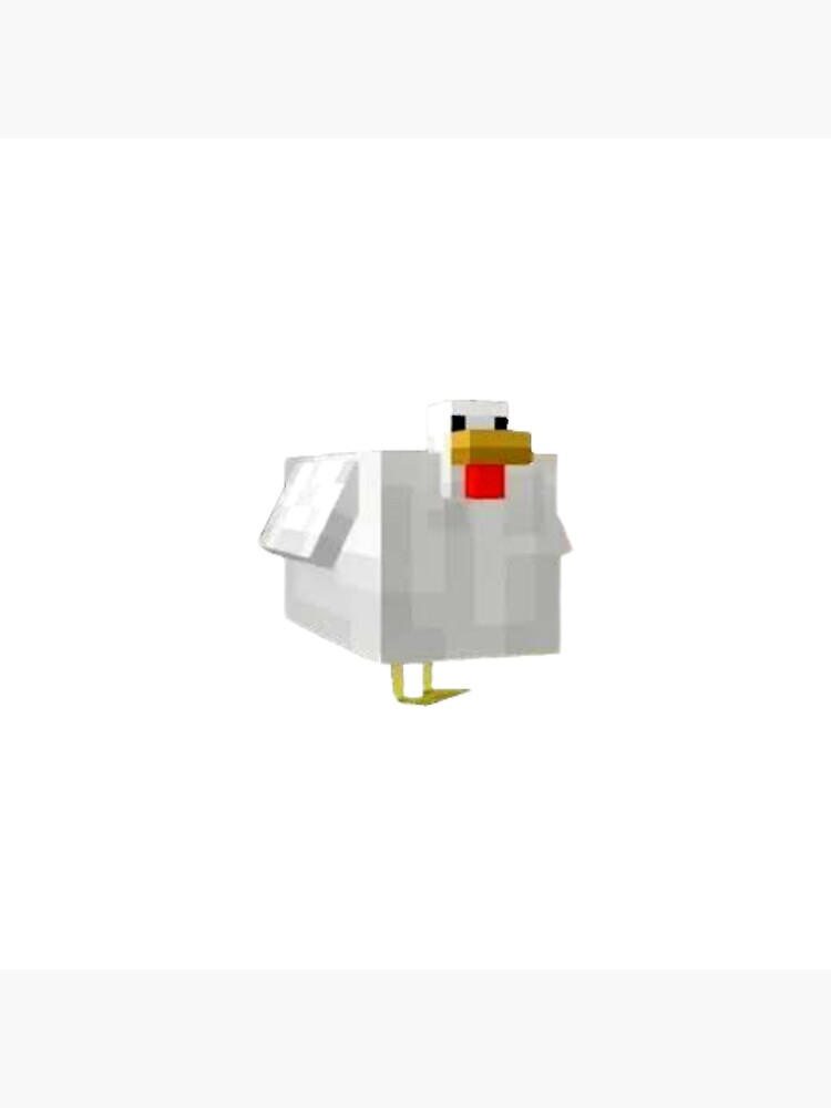 "fat minecraft chicken" Poster for Sale by madraso | Redbubble