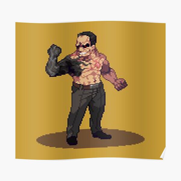 "Metal Gear Rising Revengeance Senator Armstrong" Poster for Sale by ...