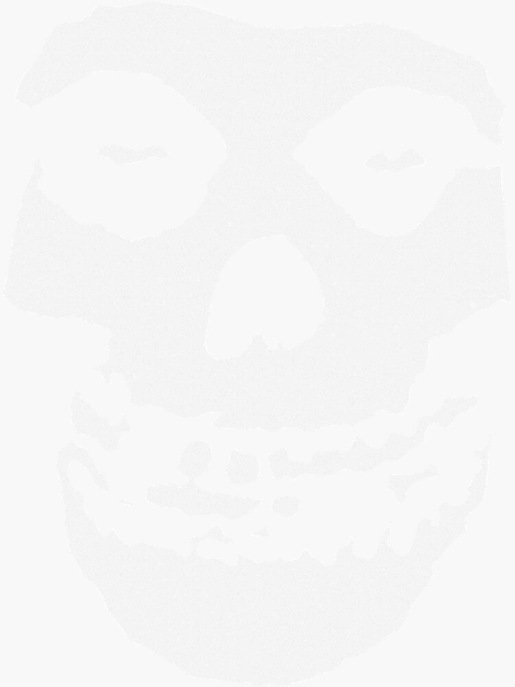 "Crimson Ghost Skull" Sticker by SADIEANDbvn | Redbubble