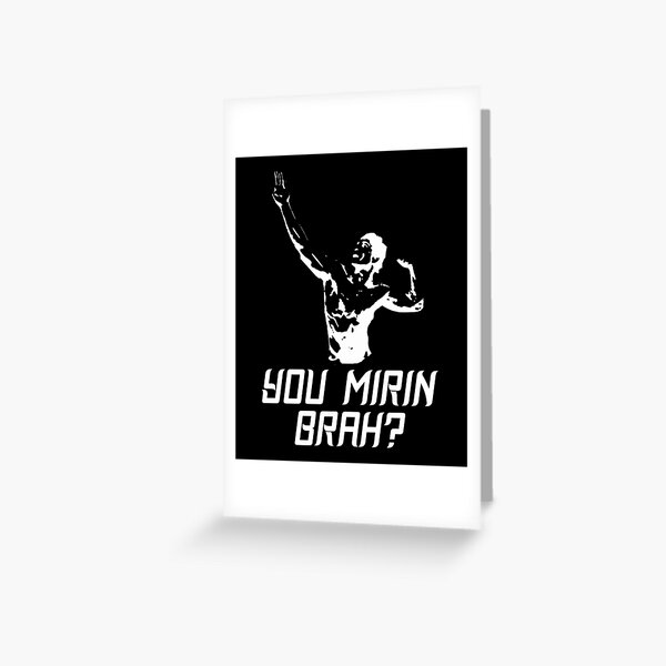 "Zyzz Mirin Bodybuilding Aesthetic Sickkunt Brah" Greeting Card by ...