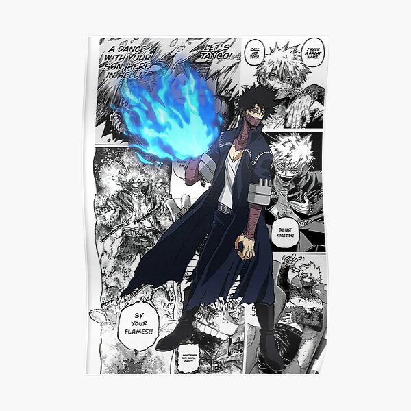 "Dabi My Hero Academia Poster" Poster for Sale by XPorn | Redbubble