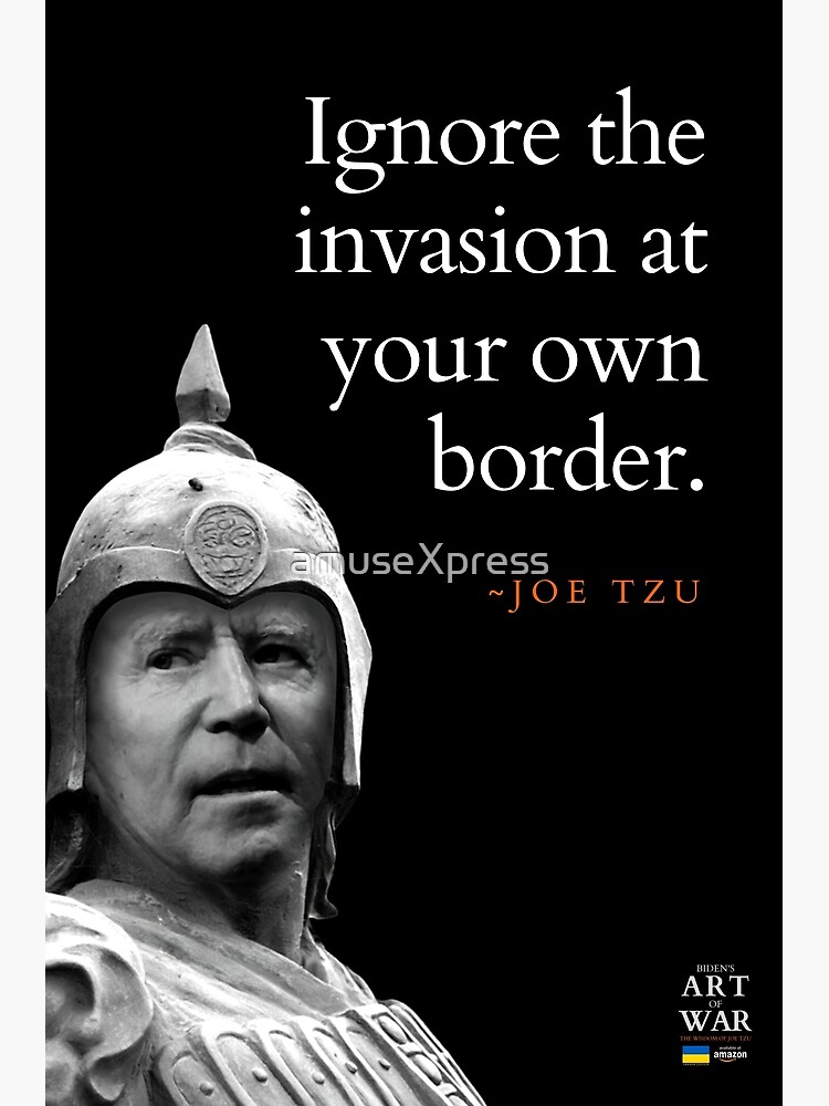 "Biden’s Art of War: The Wisdom of Joe Tzu No. 13" Poster for Sale by ...