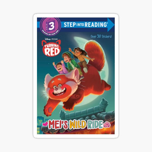 "Turning Red Growing Up" Sticker by StylesRichard | Redbubble