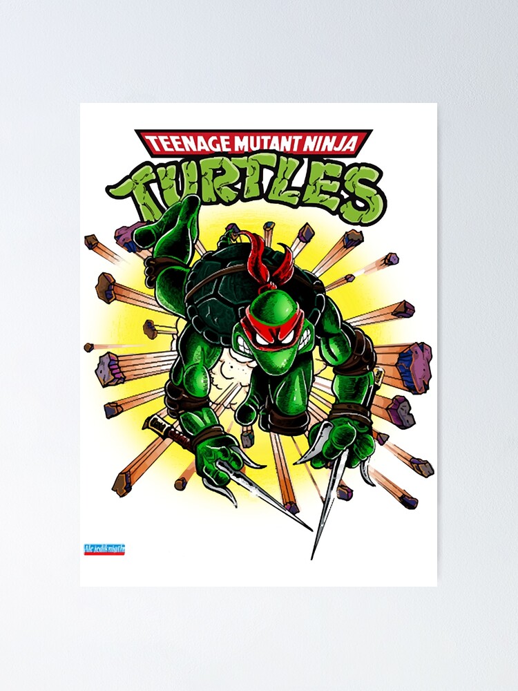 "Raphael TMNT " Poster for Sale by y3217 | Redbubble