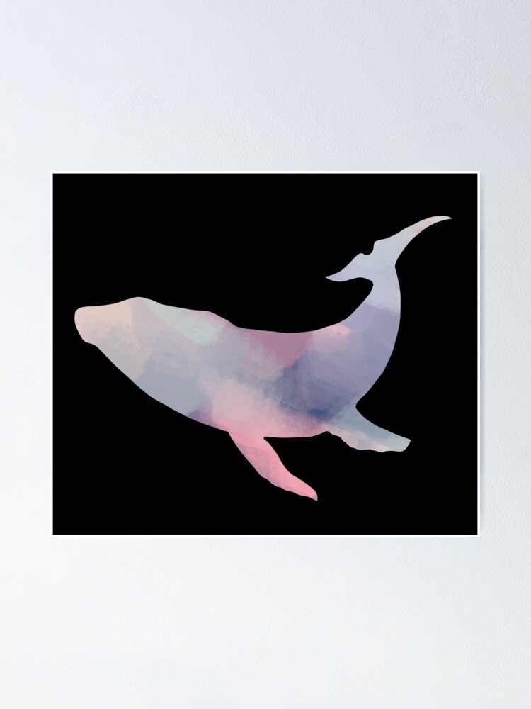 "aesthetic pastel whale sticker pack" Poster for Sale by jchun | Redbubble