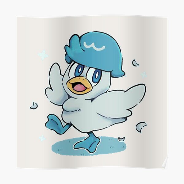 "Quaxly duck" Poster for Sale by arwajkhan786 | Redbubble