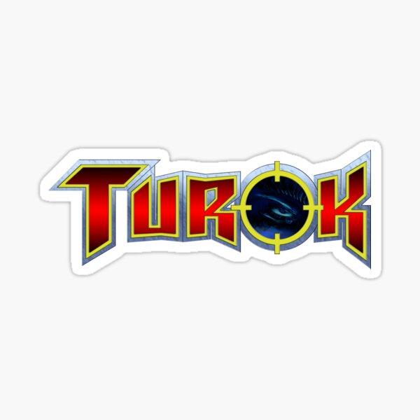 "Turok Logo Gradient Fill" Sticker for Sale by Fireseed-Josh | Redbubble