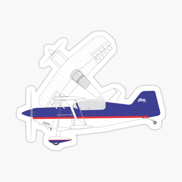 "Pitts S2C Special" Sticker by GregThompson | Redbubble
