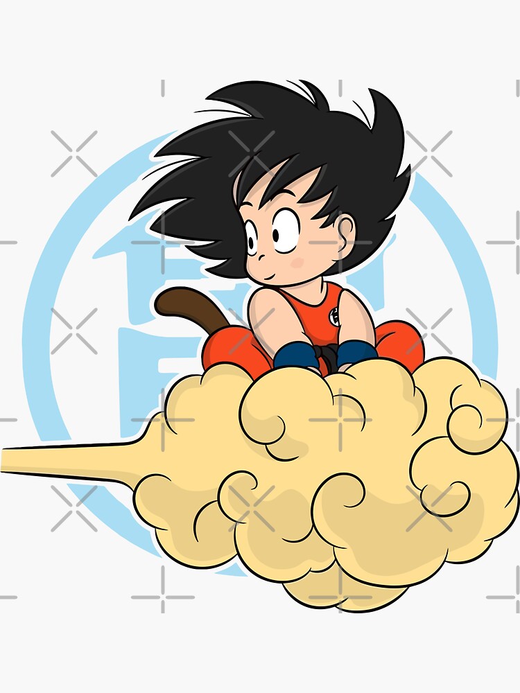 "Dragon Ball Z Son Goku Kid Ride Flying Nimbus Cloud - Dragon Ball ...