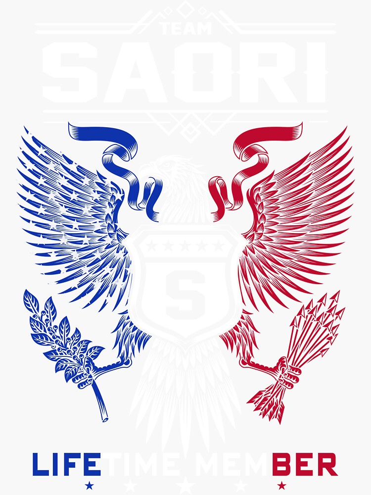 Pegatina «Camiseta con el nombre de Saori - Camiseta con el artículo de ...