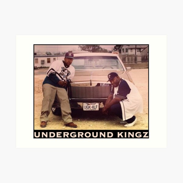 "UGK - UNDERGROUND KINGZ" Art Print for Sale by Corbitanton | Redbubble