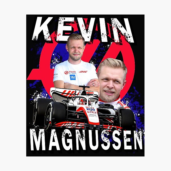 Lámina fotográfica «Kevin Magnussen KMag #20 F1 Fórmula Uno 2022 ...