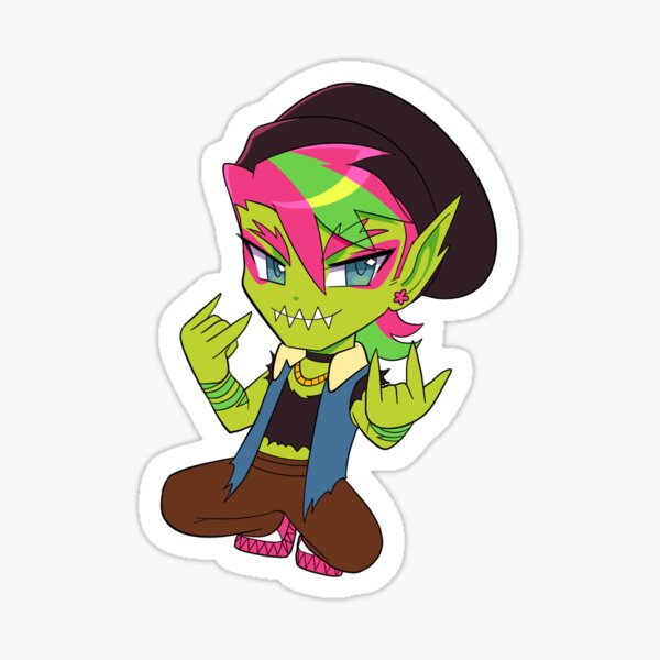 "Chibi Venus Mcflytrap Squatting" Sticker for Sale by Ghoulhuntxr ...